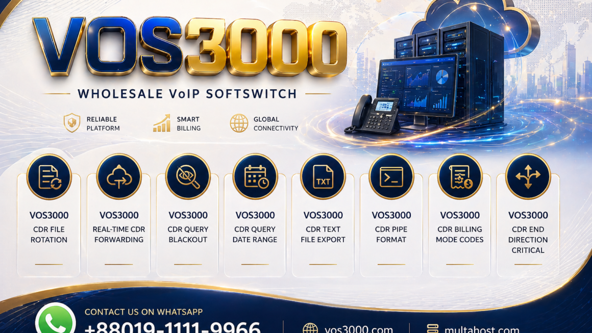 VOS3000 CDR Pipe Format Definitive 18-Field Important Reference Guide ...